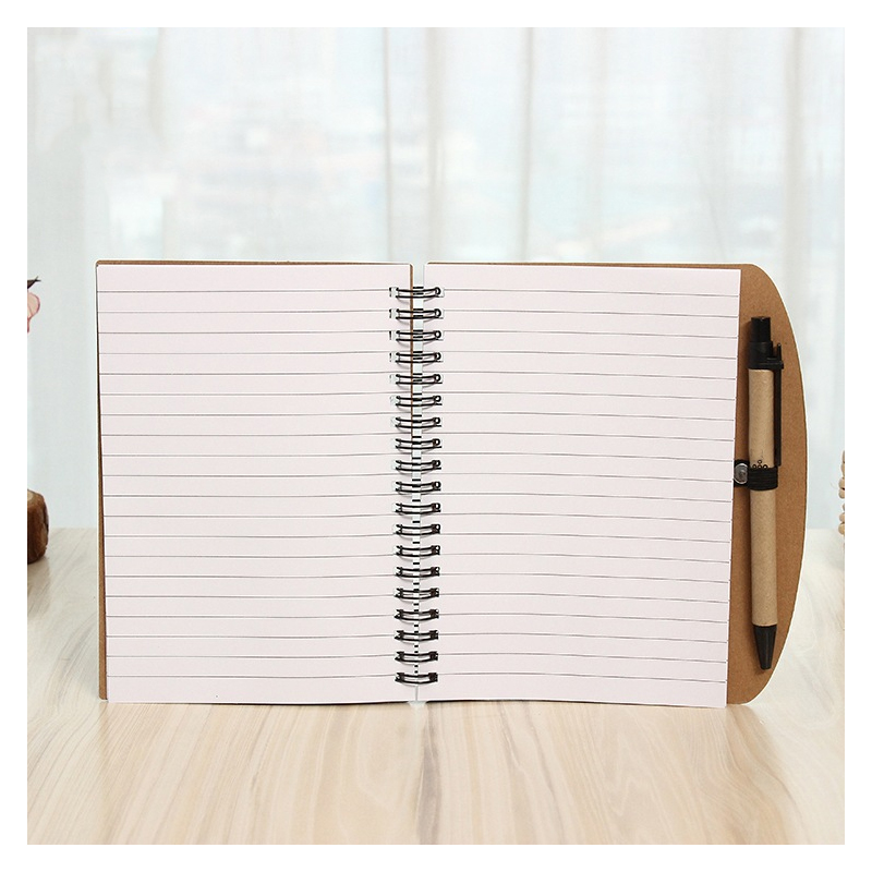 A5 Loose-leaf Kraft Paper Coil Journal – brandpromosus.com