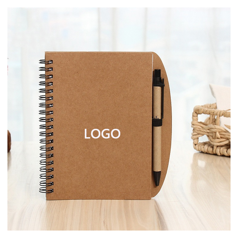 A5 Loose-leaf Kraft Paper Coil Journal – brandpromosus.com